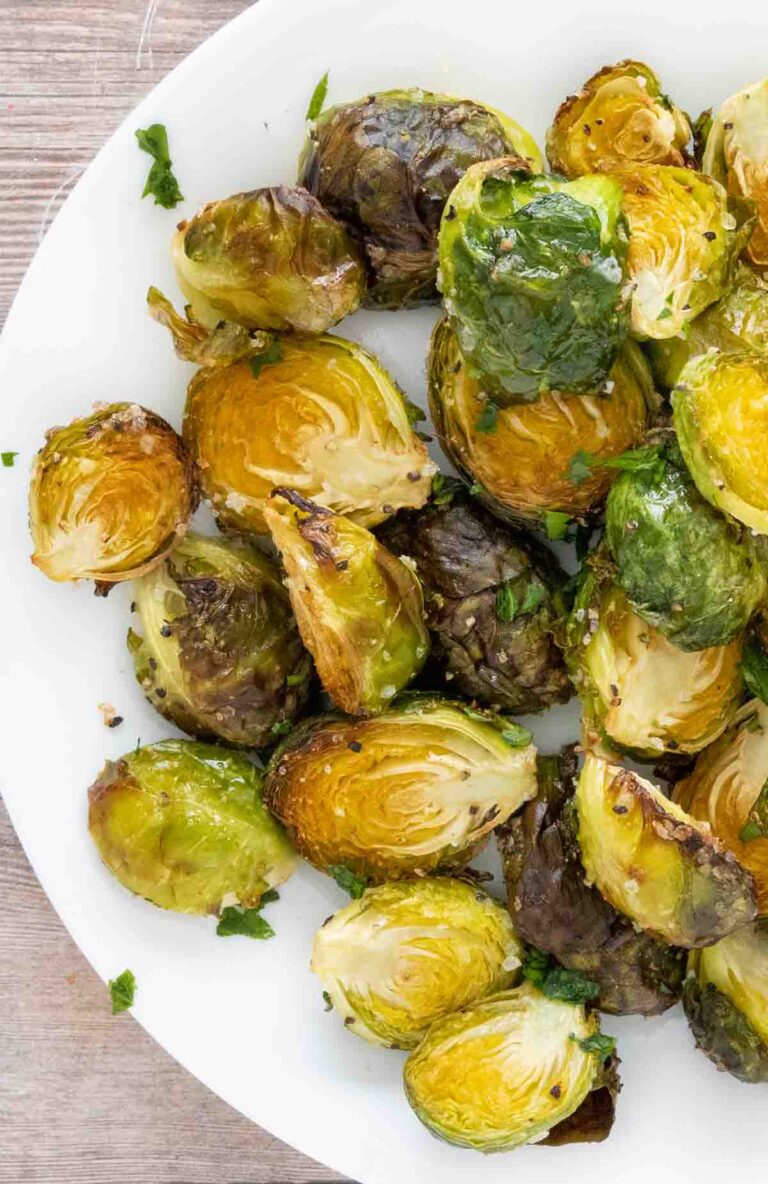 Easy Roasted Brussels Sprouts Recipe - What's Ryan Cooking