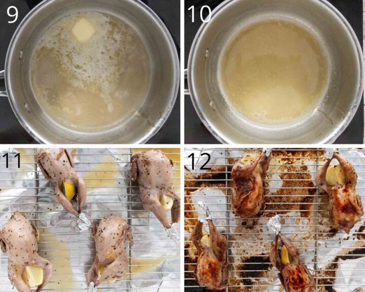 Easy Roasted Quail Recipe - What's Ryan Cooking